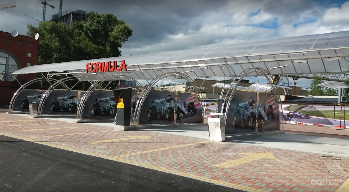 Formula: г. Киев, Днепровская набережная, 17 - Автомойка | CARtaUA